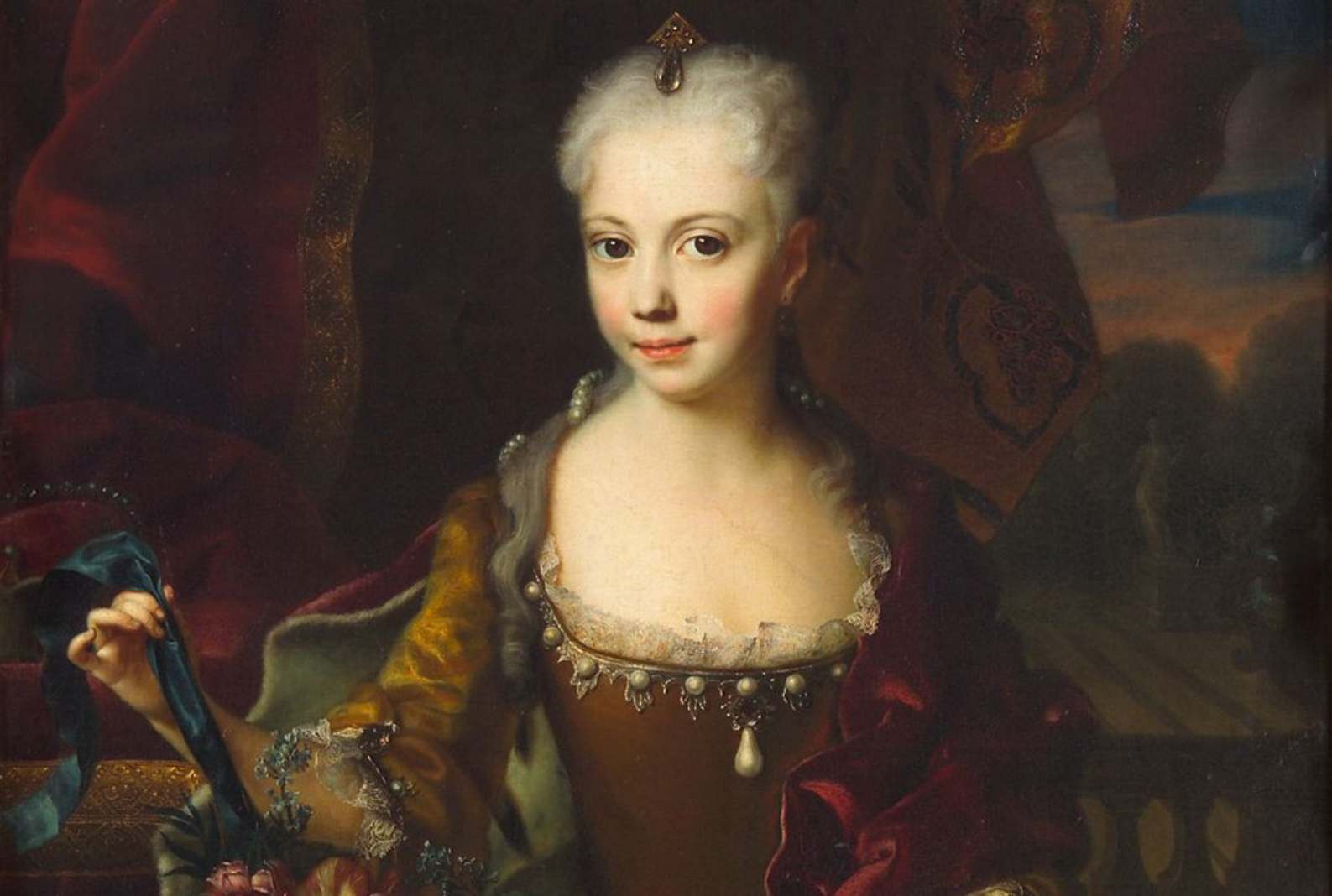 Marie Anna a její sestra Marie Terezie: Vzaly si bratry, mladší Anna ...